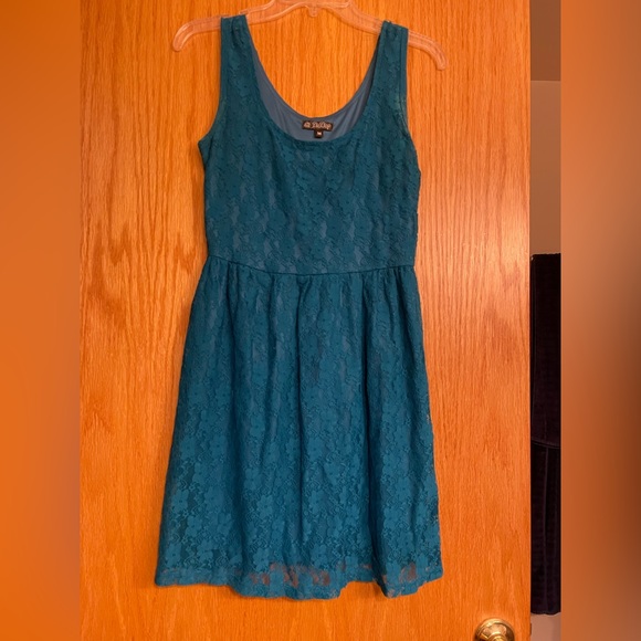 BeBop | Dresses | M Bebop Lace Blue Dress | Poshmark